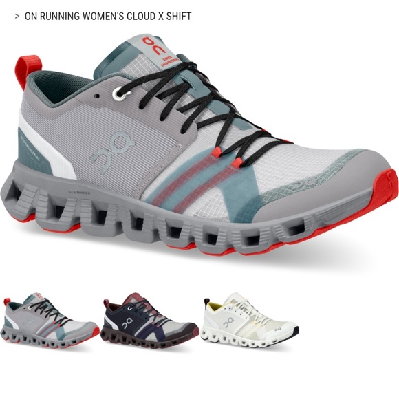 On Running | Shoes | Cloud X Shift Alloy Red Color | Poshmark